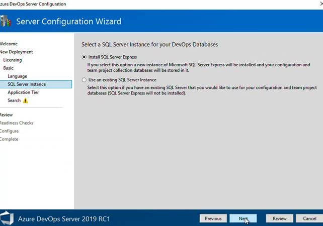 How to install Azure DevOps Server?